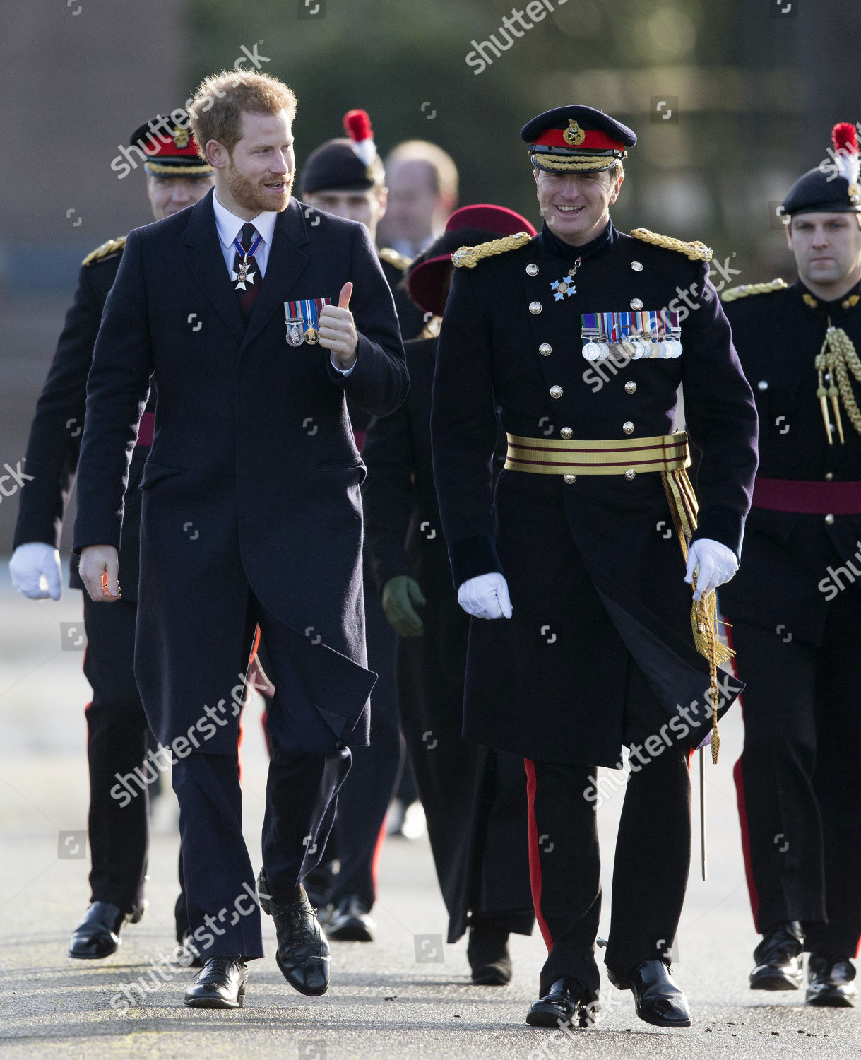 Prince Harry Major General Paul Nanson Editorial Stock Photo - Stock ...