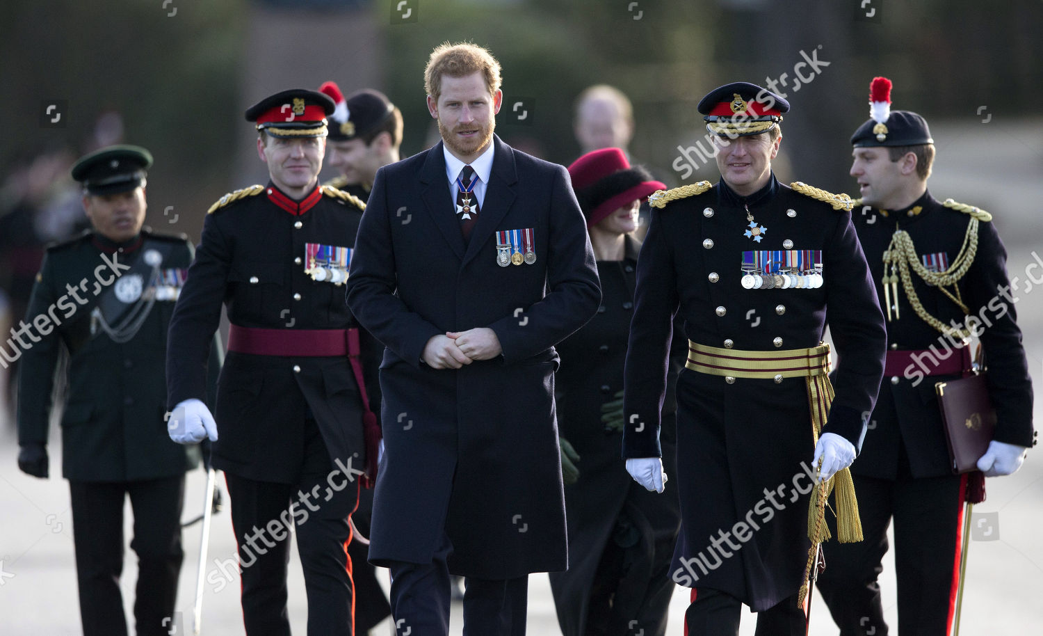 Prince Harry Major General Paul Nanson Editorial Stock Photo - Stock ...