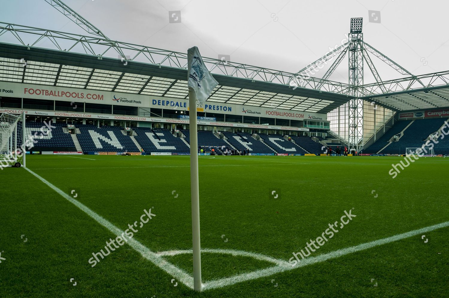 View Deepdale Stadium Before Efl Sky Editorial Stock Photo - Stock ...