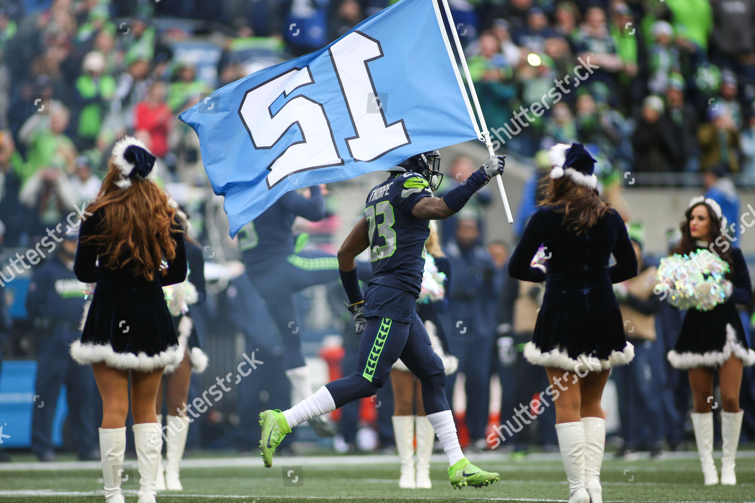 Seattle Seahawks Cornerback Neiko Thorpe 23 Editorial Stock Photo ...