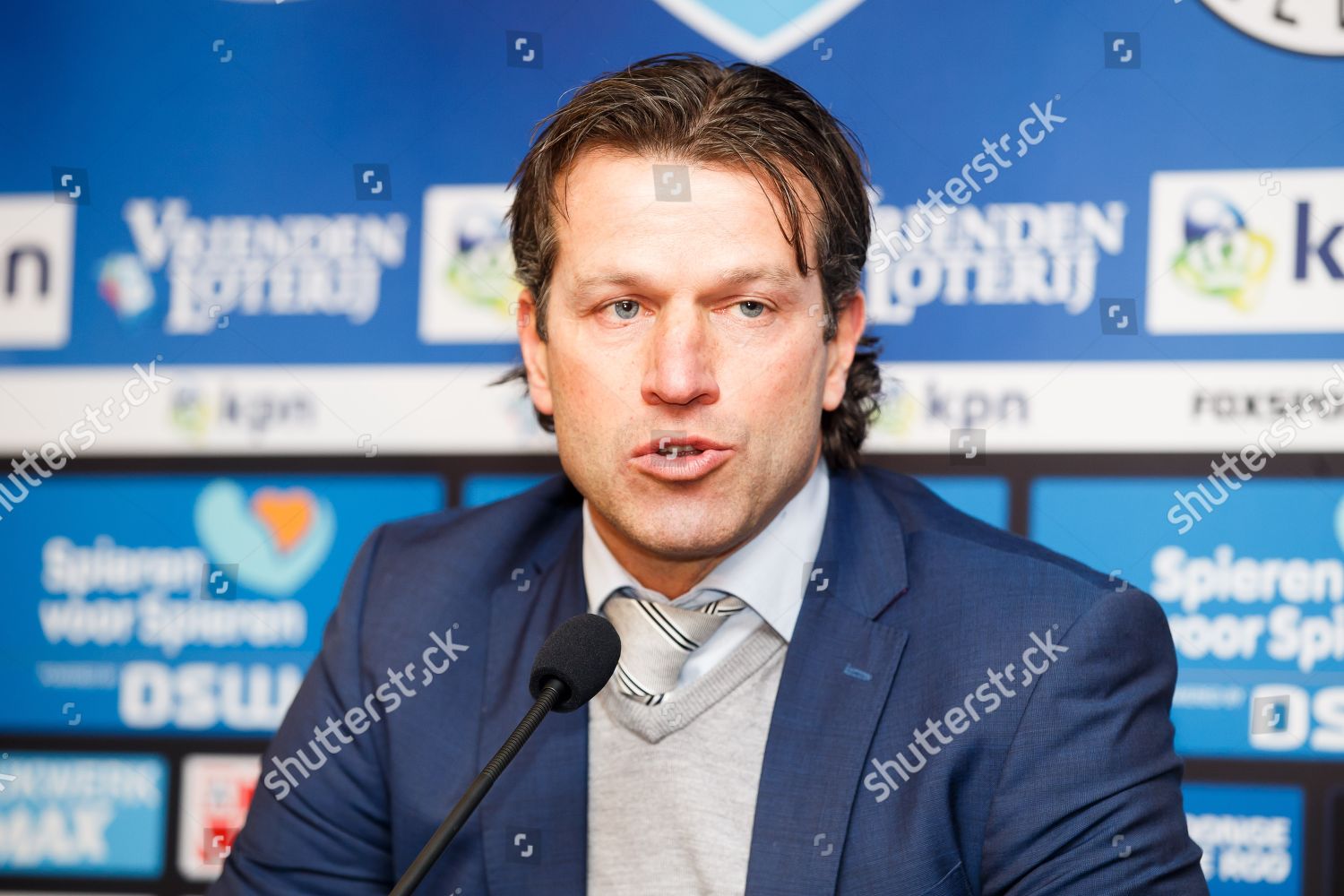 Coach Ernest Faber Fc Groningen Editorial Stock Photo - Stock Image ...