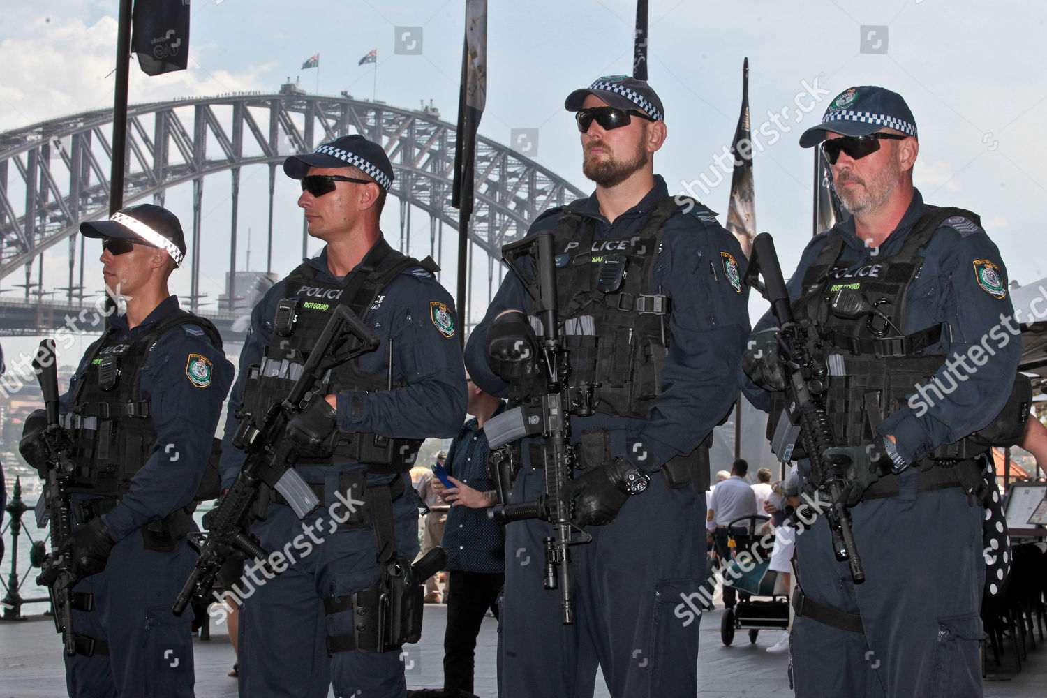 Nsw Riot Squad Police Officers Seen Editorial Stock Photo - Stock Image ...