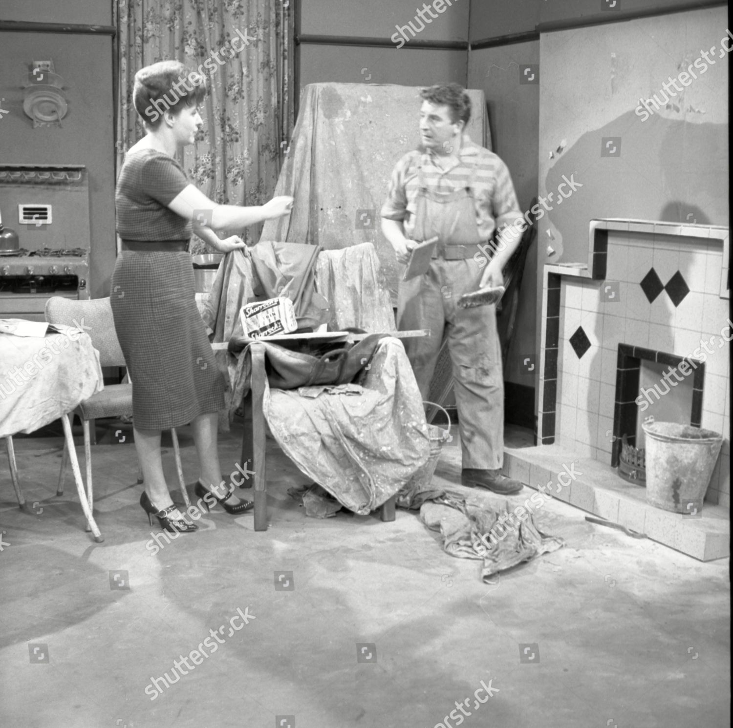 Pat Phoenix Elsie Tanner Peter Adamson Editorial Stock Photo - Stock ...