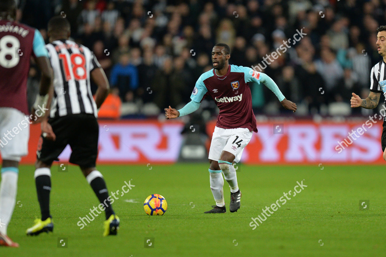 Pedro Obiang Westham During West Ham Editorial Stock Photo - Stock ...