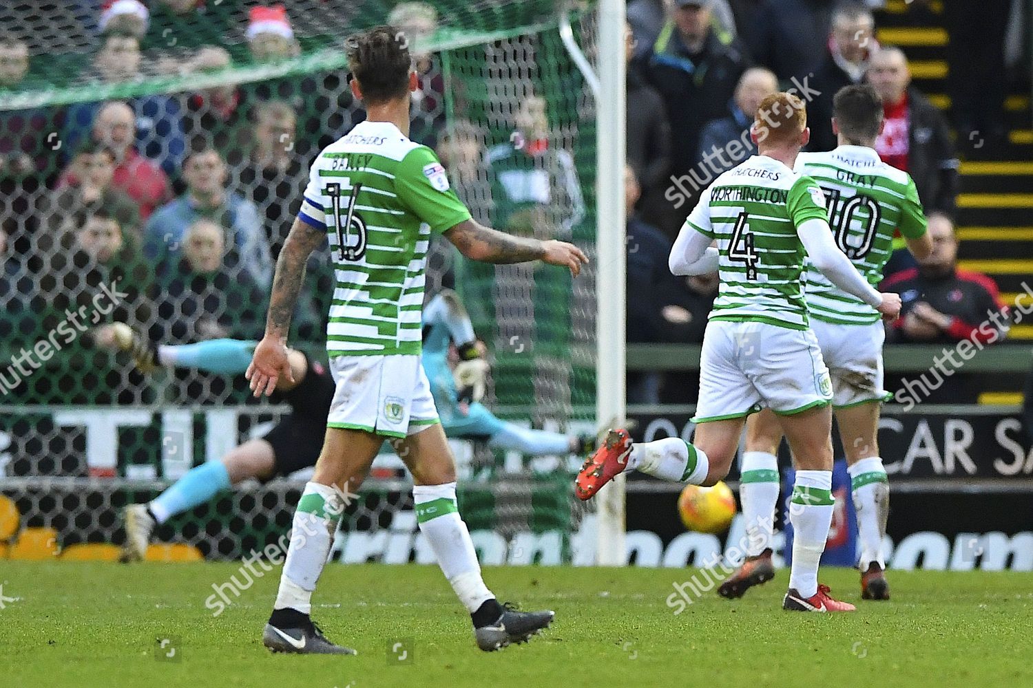 Jake Gray Yeovil Town 10 Shoots Editorial Stock Photo - Stock Image ...