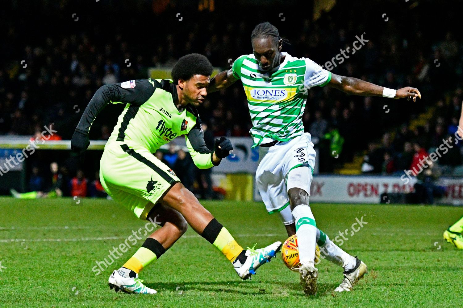 Reuben Reid 33 Exeter City Has Editorial Stock Photo - Stock Image ...