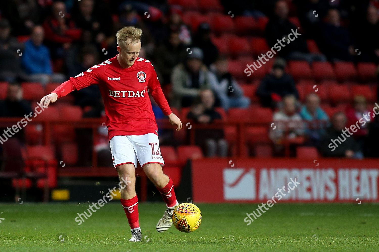 Ben Reeves Charlton Athletic Action During Editorial Stock Photo ...