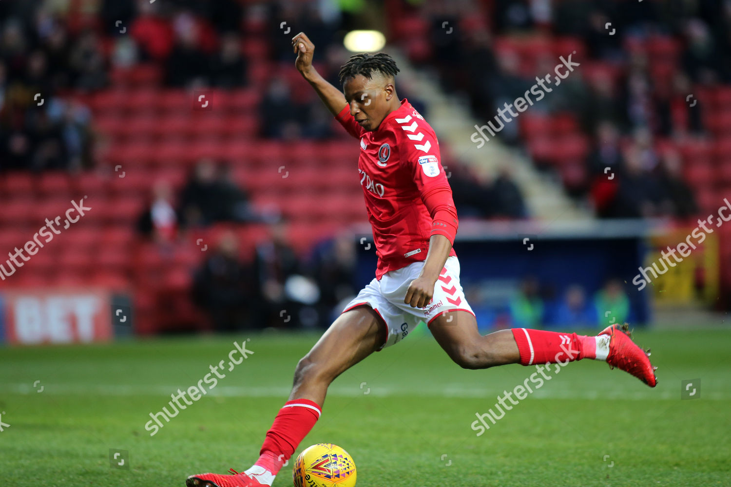 Joe Aribo Scores Charltons Opening Goal Editorial Stock Photo - Stock ...