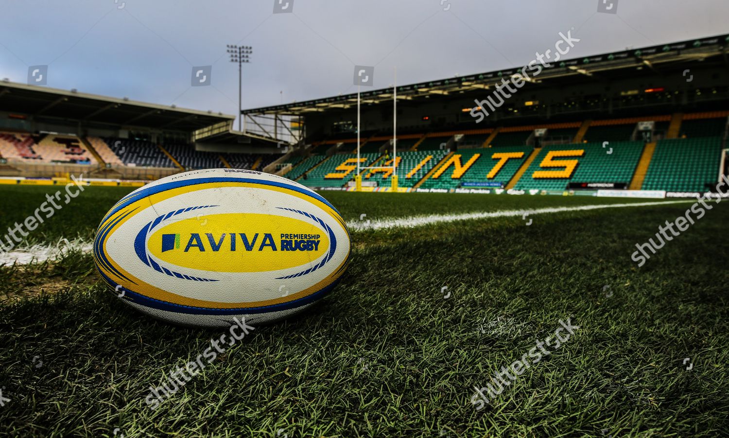 Aviva Ball On Pitch Ahead Aviva Editorial Stock Photo - Stock Image ...
