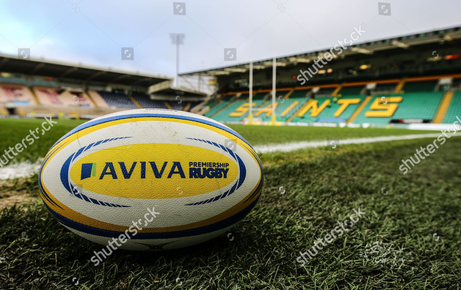Aviva Ball On Pitch Ahead Aviva Editorial Stock Photo - Stock Image ...