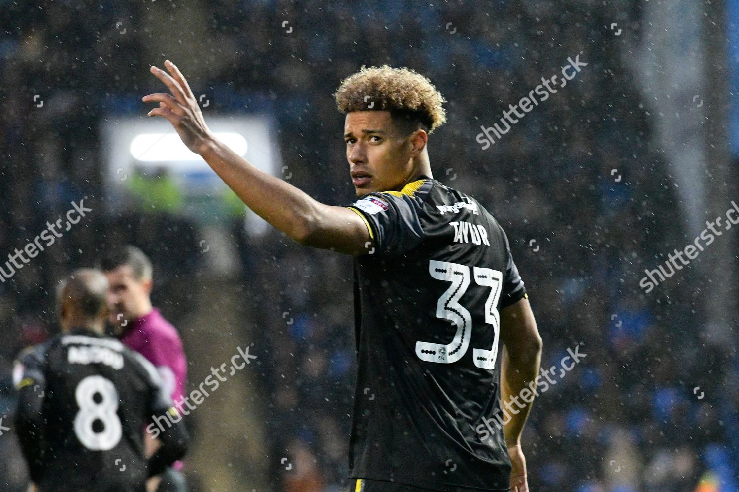 Goal Lyle Taylor 33 Afc Wimbledon Editorial Stock Photo - Stock Image ...