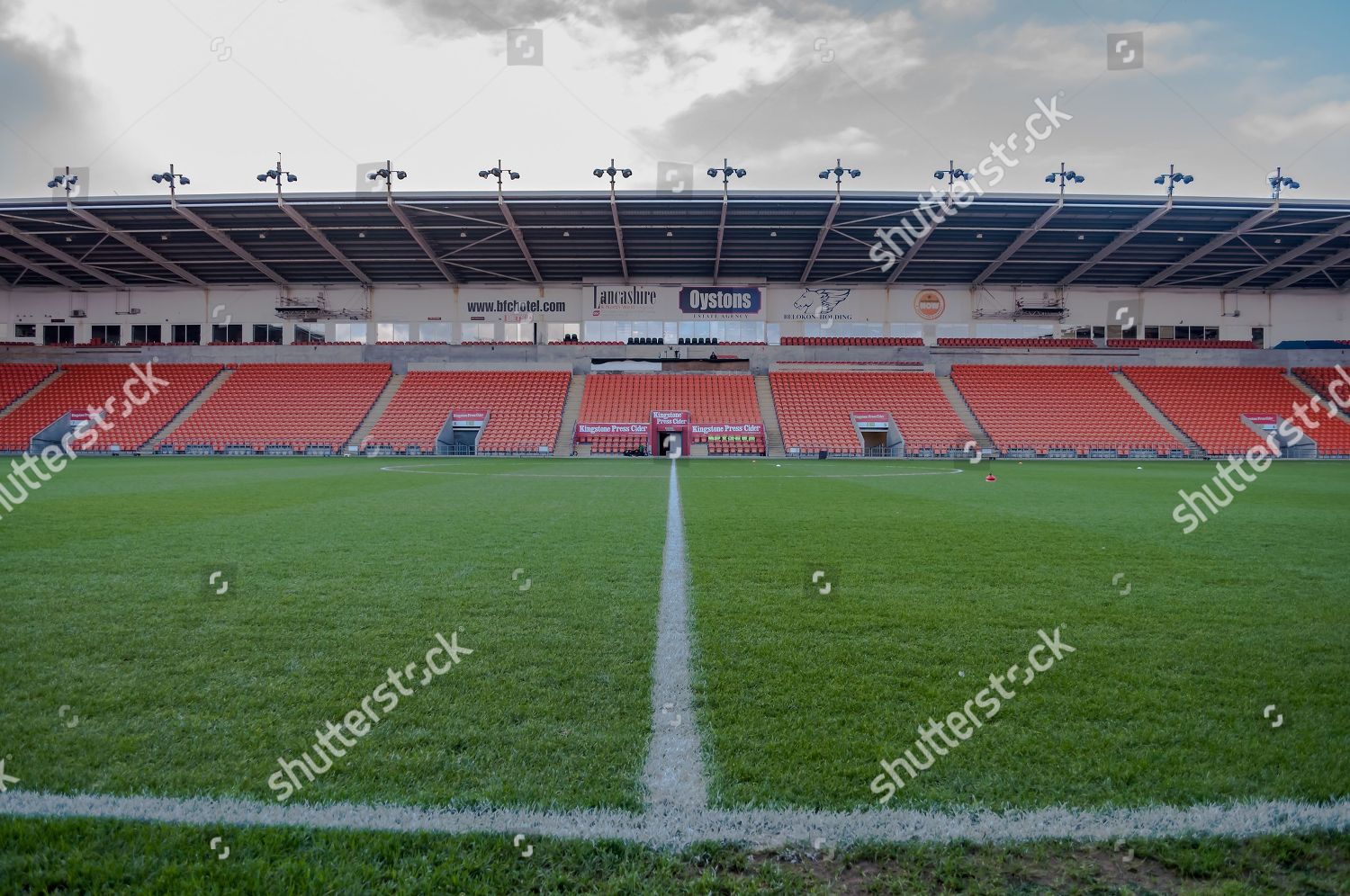 View Bloomfield Road Stadium During Efl Editorial Stock Photo - Stock ...