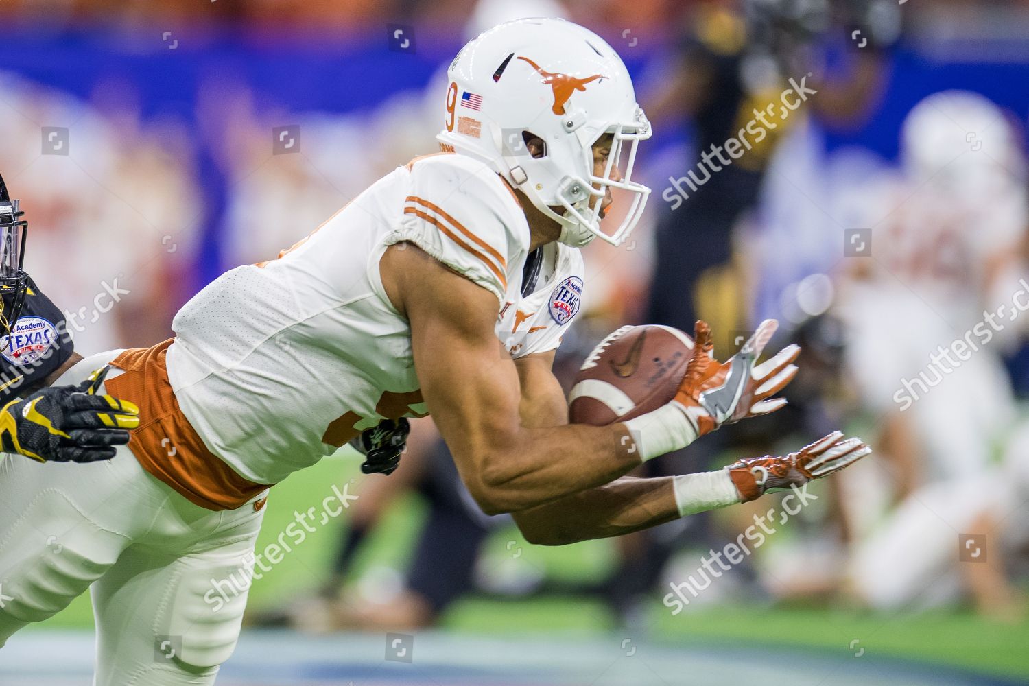 Texas Longhorns Wide Receiver Collin Johnson Editorial Stock Photo ...