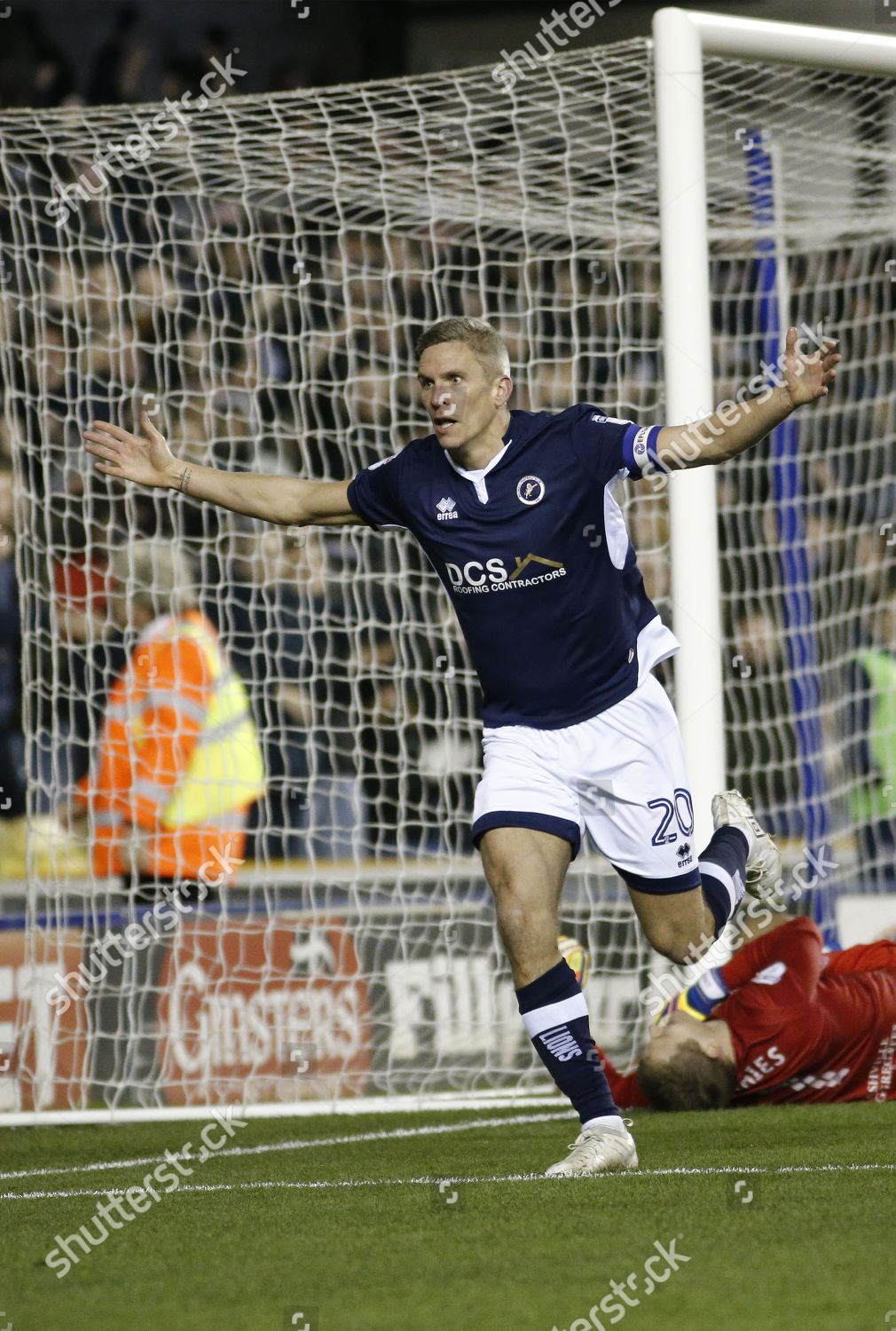 Goal Celebrations Steve Morison Millwall During Editorial Stock Photo ...