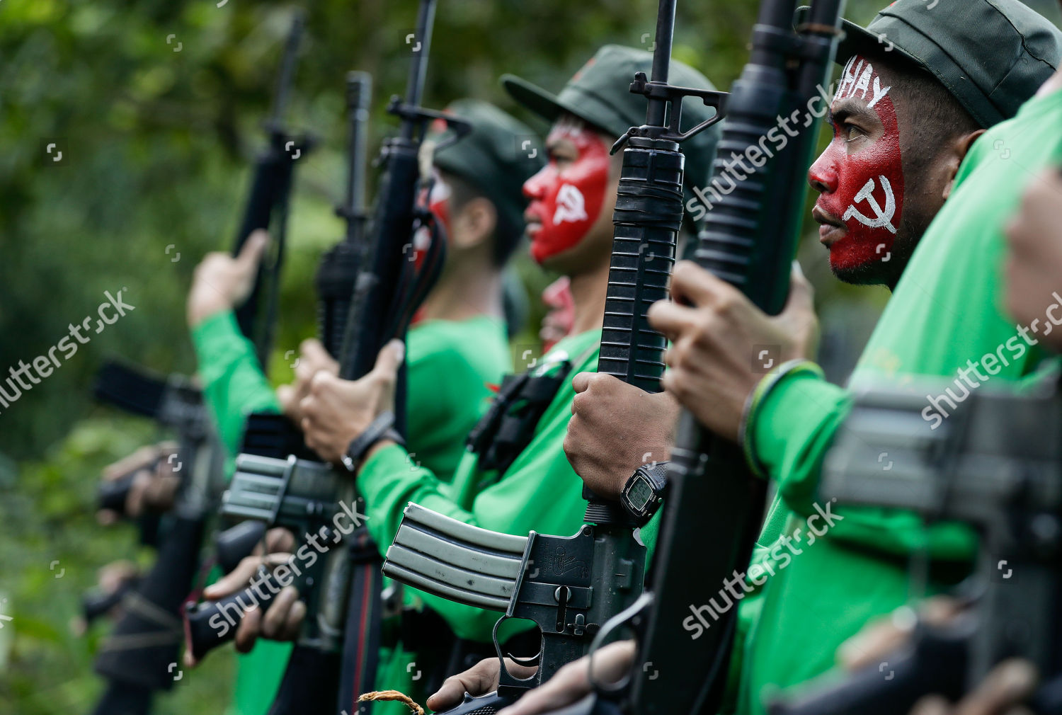 Fighters New Peoples Army Npa Armed Editorial Stock Photo - Stock Image ...