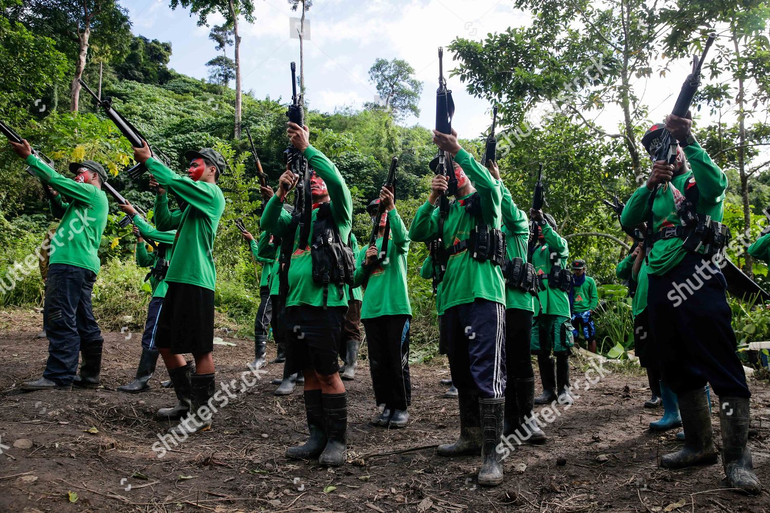 Fighters New Peoples Army Npa Armed Editorial Stock Photo - Stock Image ...
