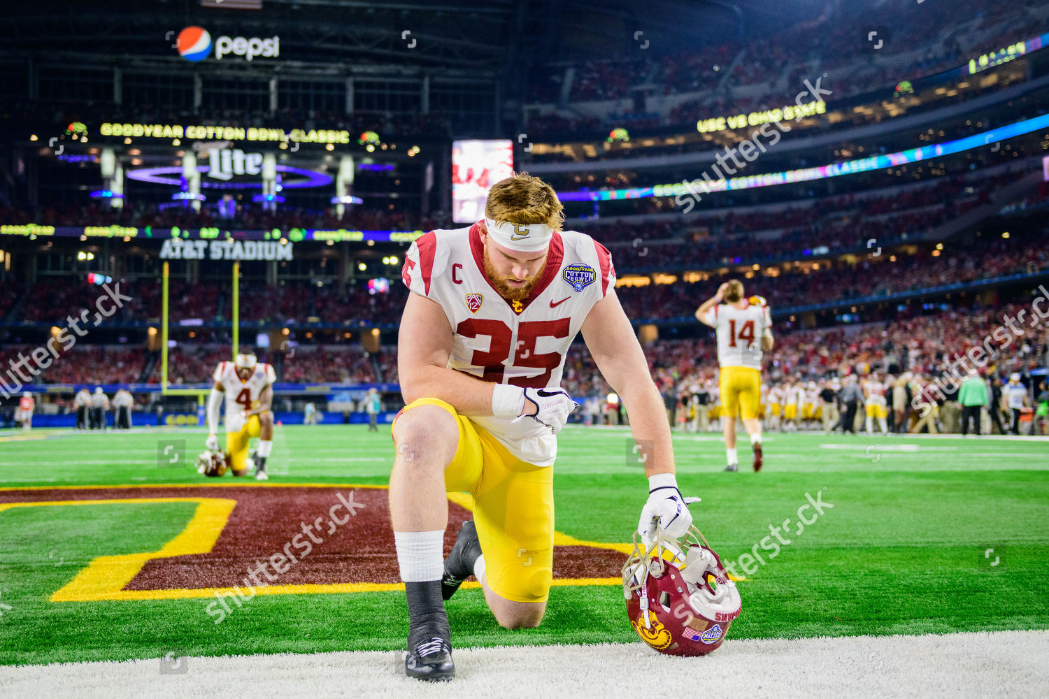 Usc Trojans Linebacker Cameron Smith 35 Editorial Stock Photo - Stock ...