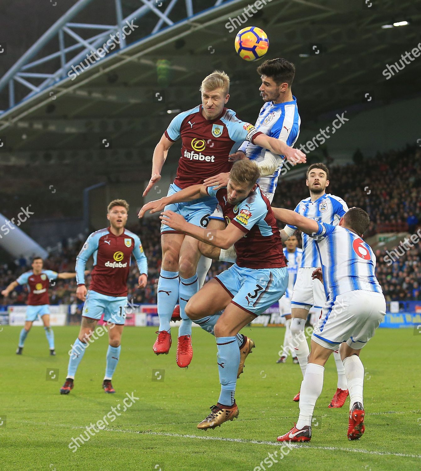 James Tarkowski Charlie Taylor Burnley Christopher Editorial Stock ...
