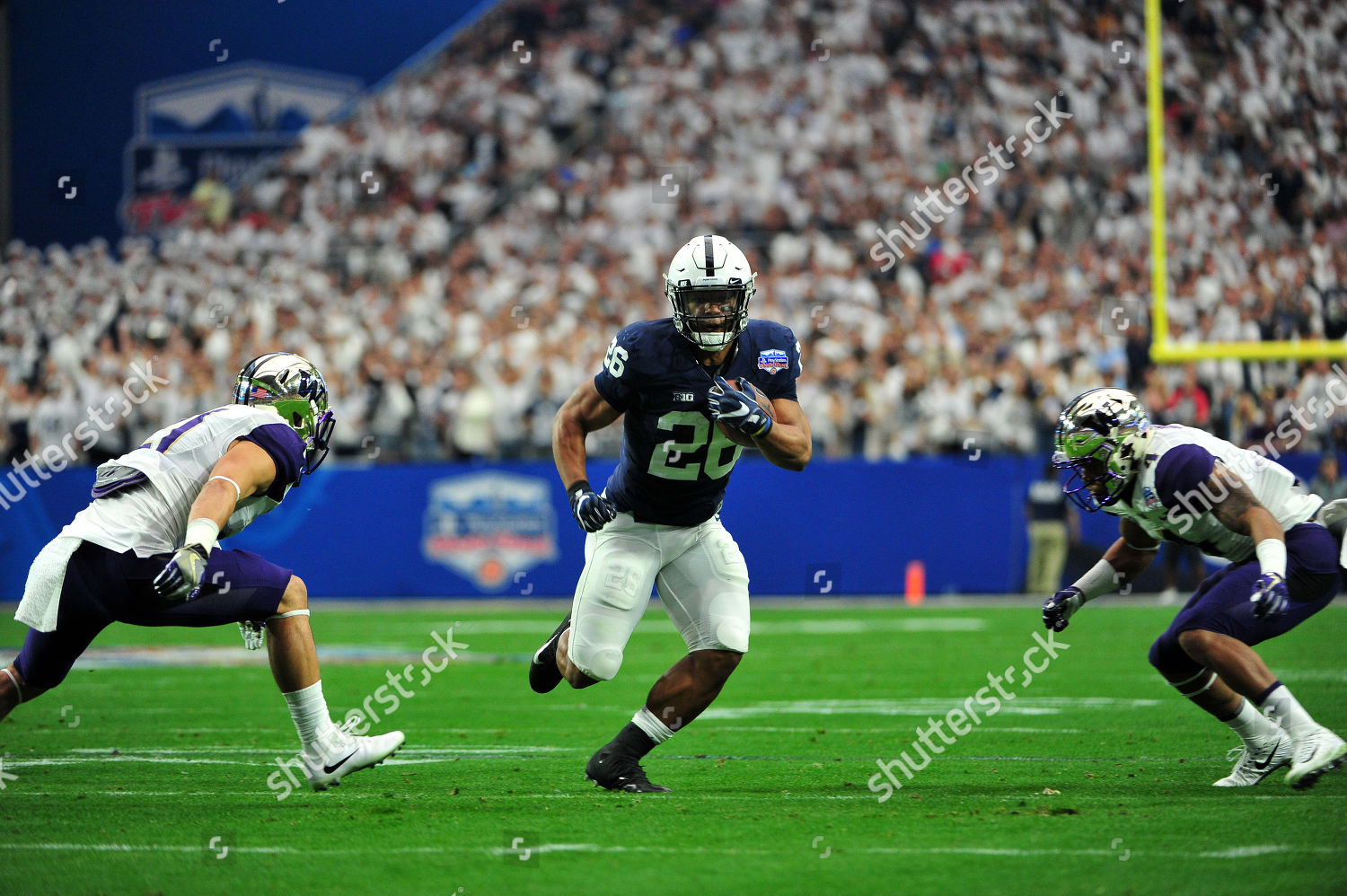Saquon Barkley 26 Penn State Action Editorial Stock Photo - Stock Image ...