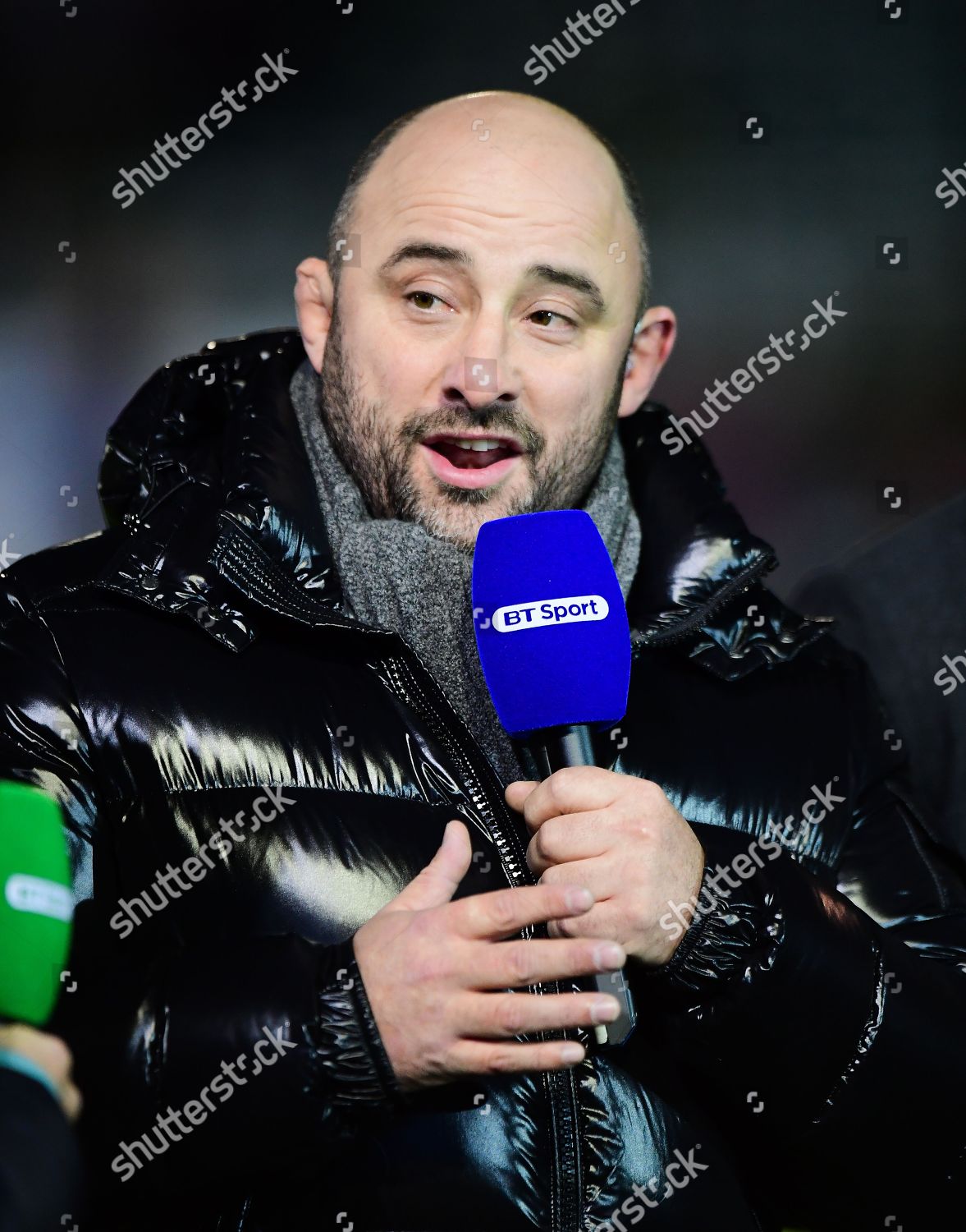 David Flatman Talks On Bt Sport Editorial Stock Photo - Stock Image ...