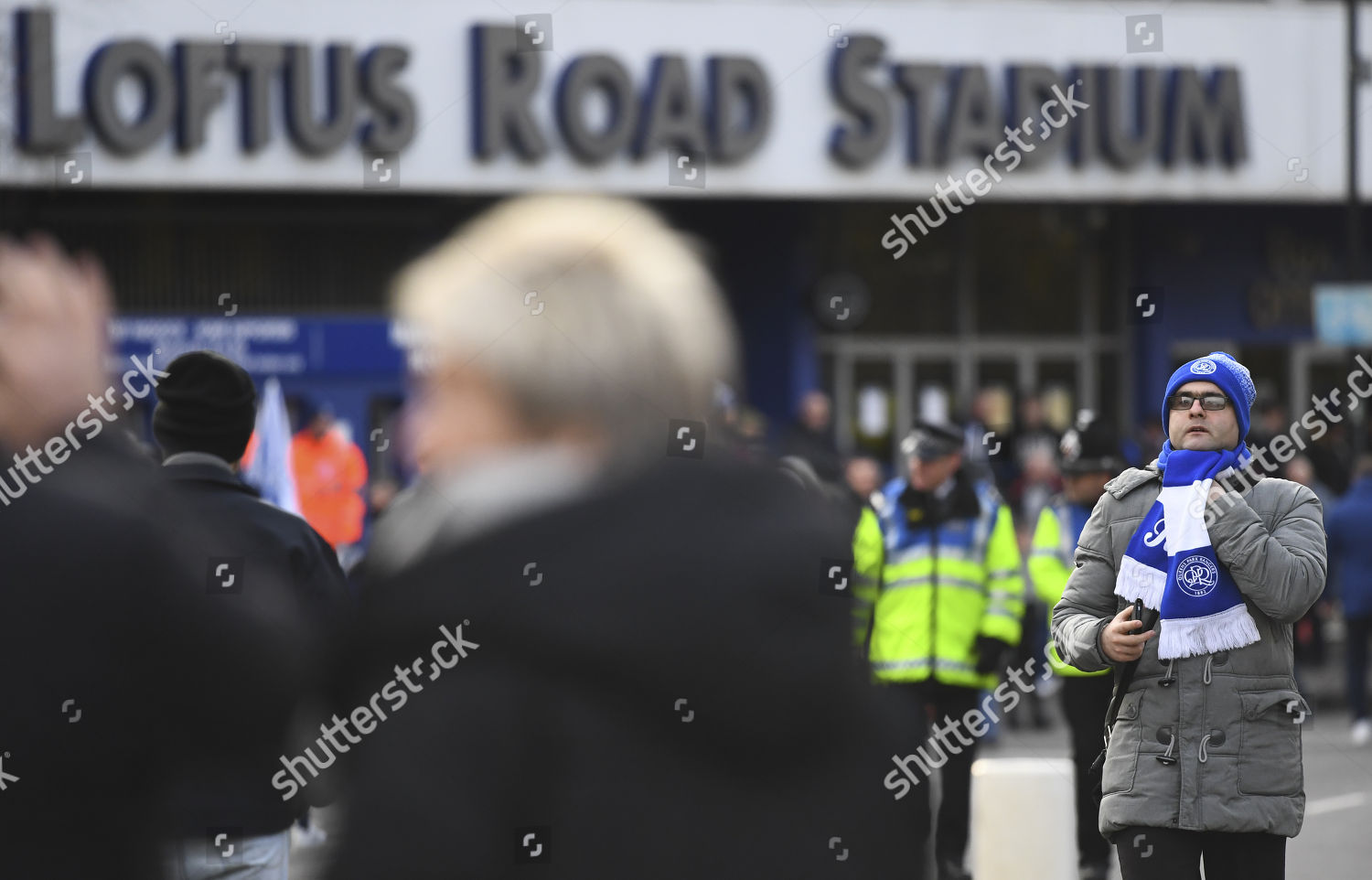 Fans Outside Stadium Editorial Stock Photo - Stock Image | Shutterstock