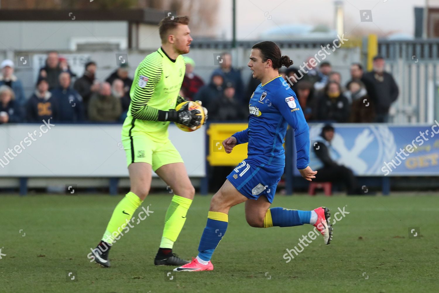 Southend United Goalkeeper Mark Oxley 1 Editorial Stock Photo - Stock ...