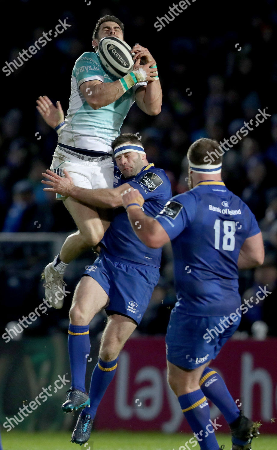 Leinster Vs Connacht Fergus Mcfadden Tiernan Editorial Stock Photo ...