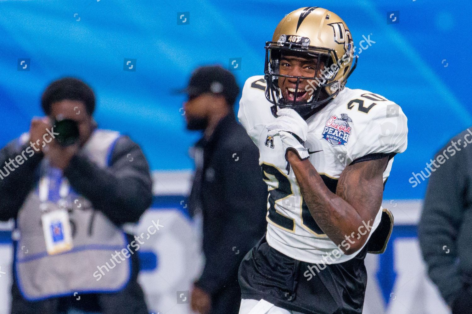 Ucf Knights Defensive Back Brandon Moore Editorial Stock Photo - Stock ...