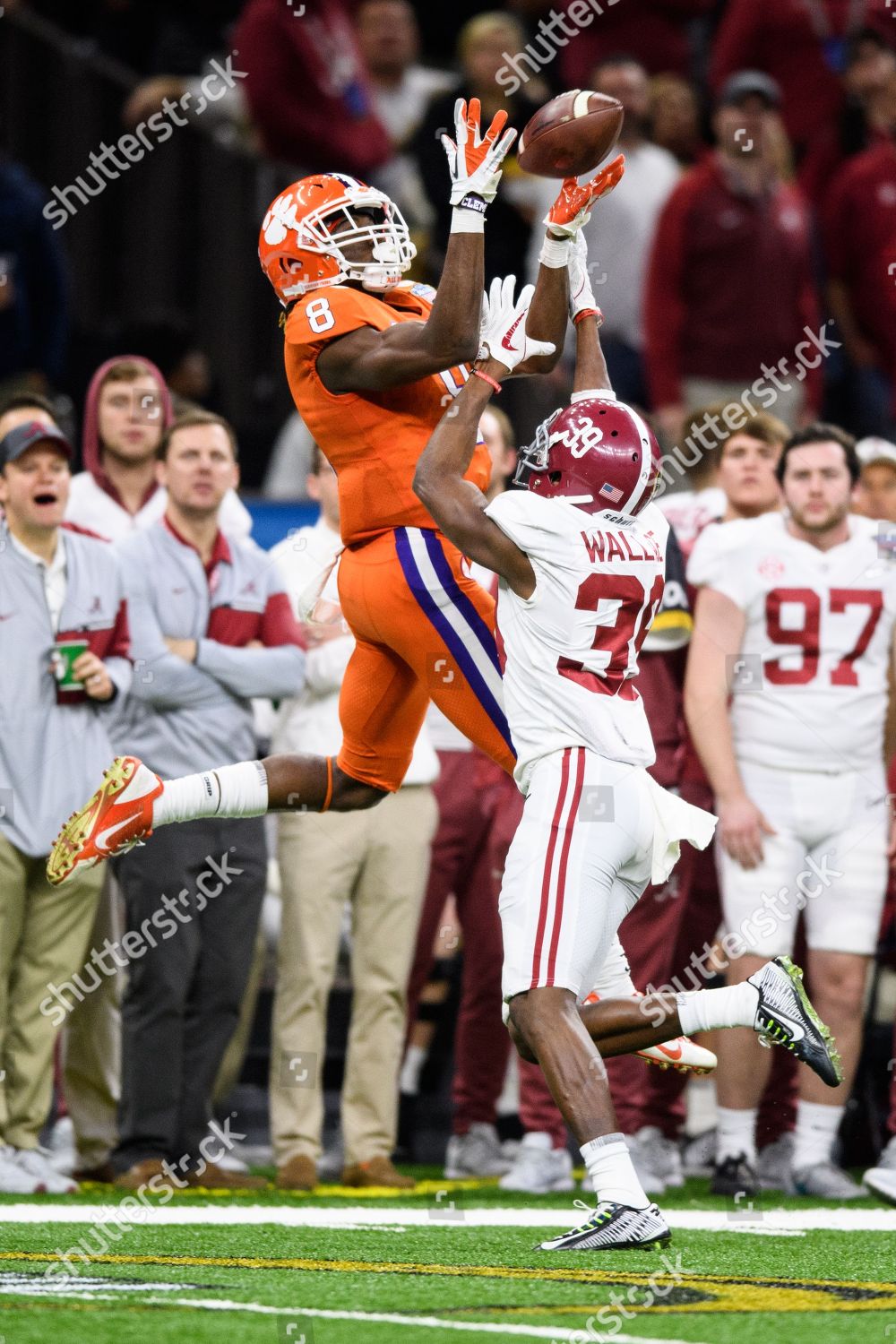Clemson Tigers Wide Receiver Deon Cain Editorial Stock Photo - Stock ...