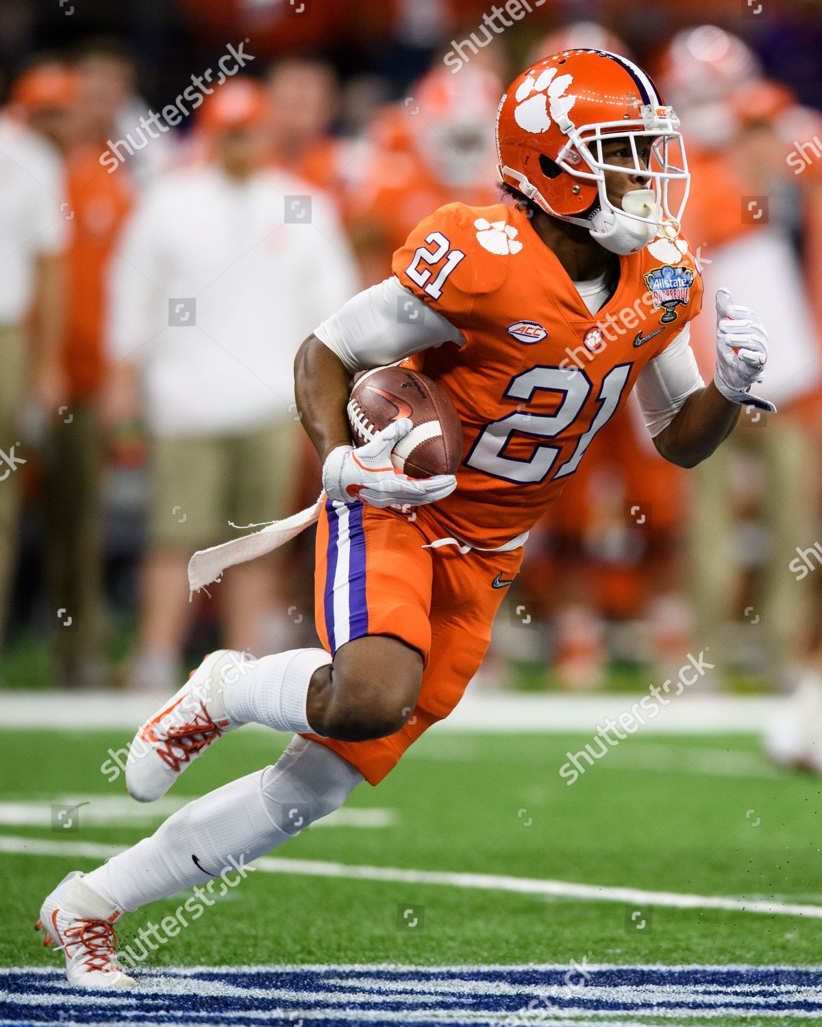 Clemson Tigers Wide Receiver Rayray Mccloud Editorial Stock Photo ...