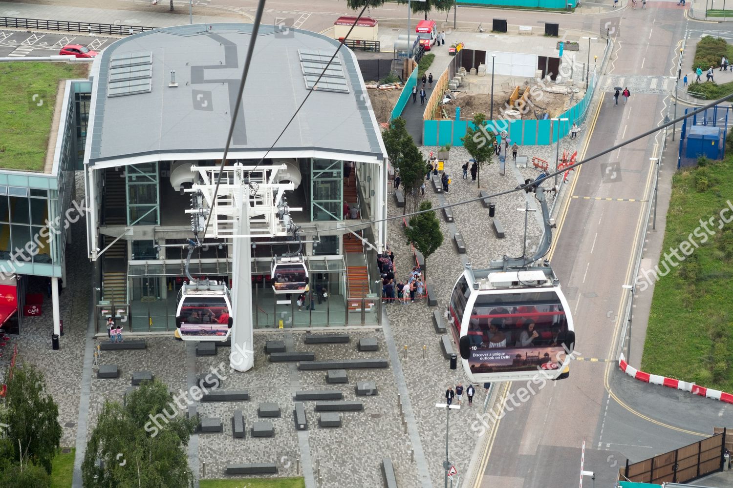 Emirates Air Line Cable Car Greenwich Editorial Stock Photo - Stock ...