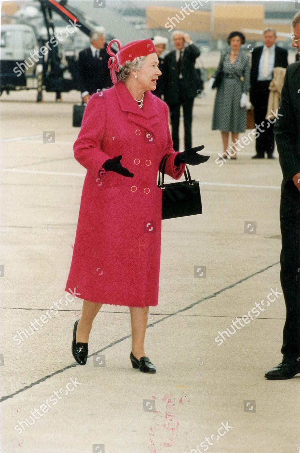 Queen Elizabeth Ii Visit Canada Aug Editorial Stock Photo - Stock Image ...