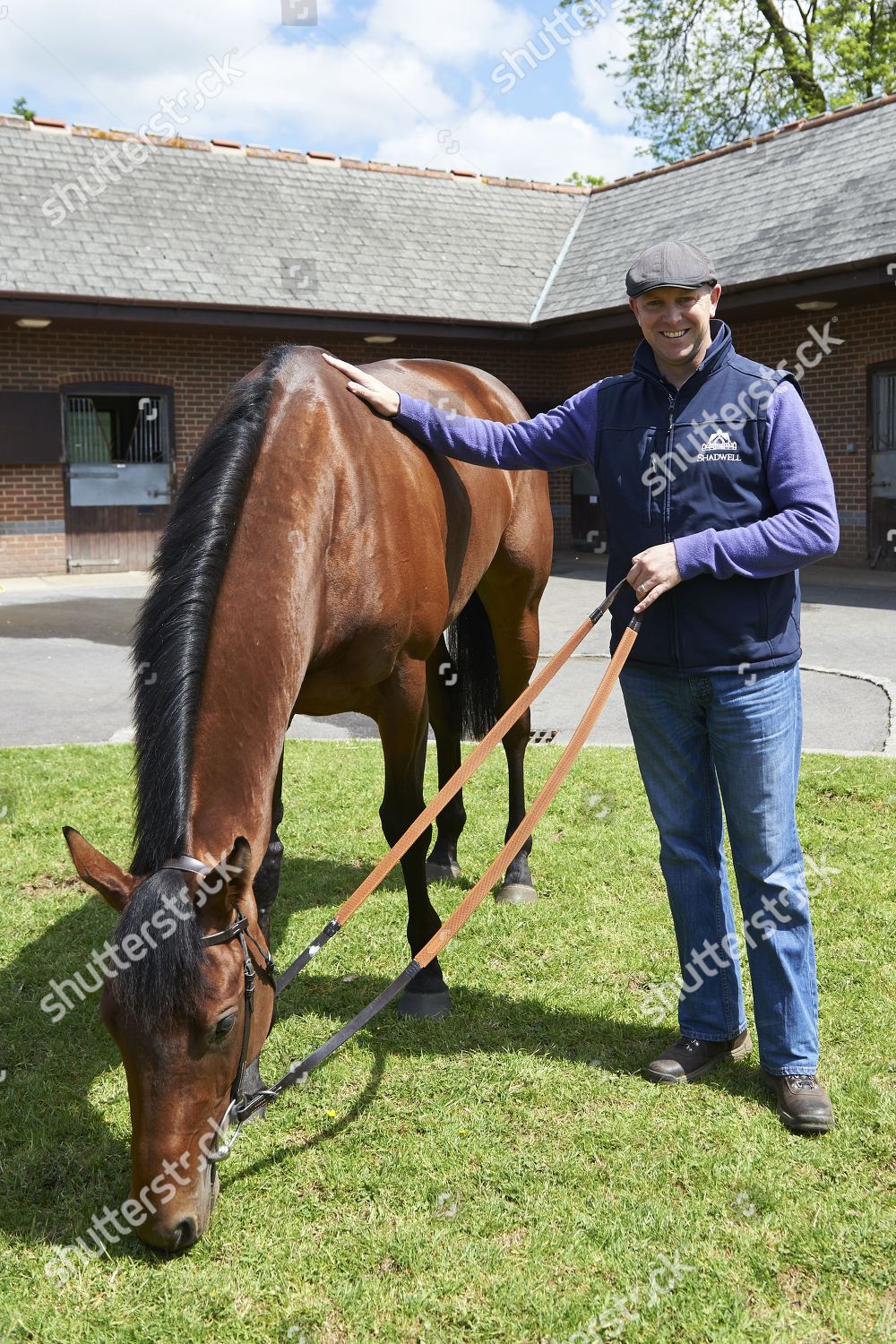Owen Burrows Horse Trainer Poses Portrait Editorial Stock Photo - Stock ...