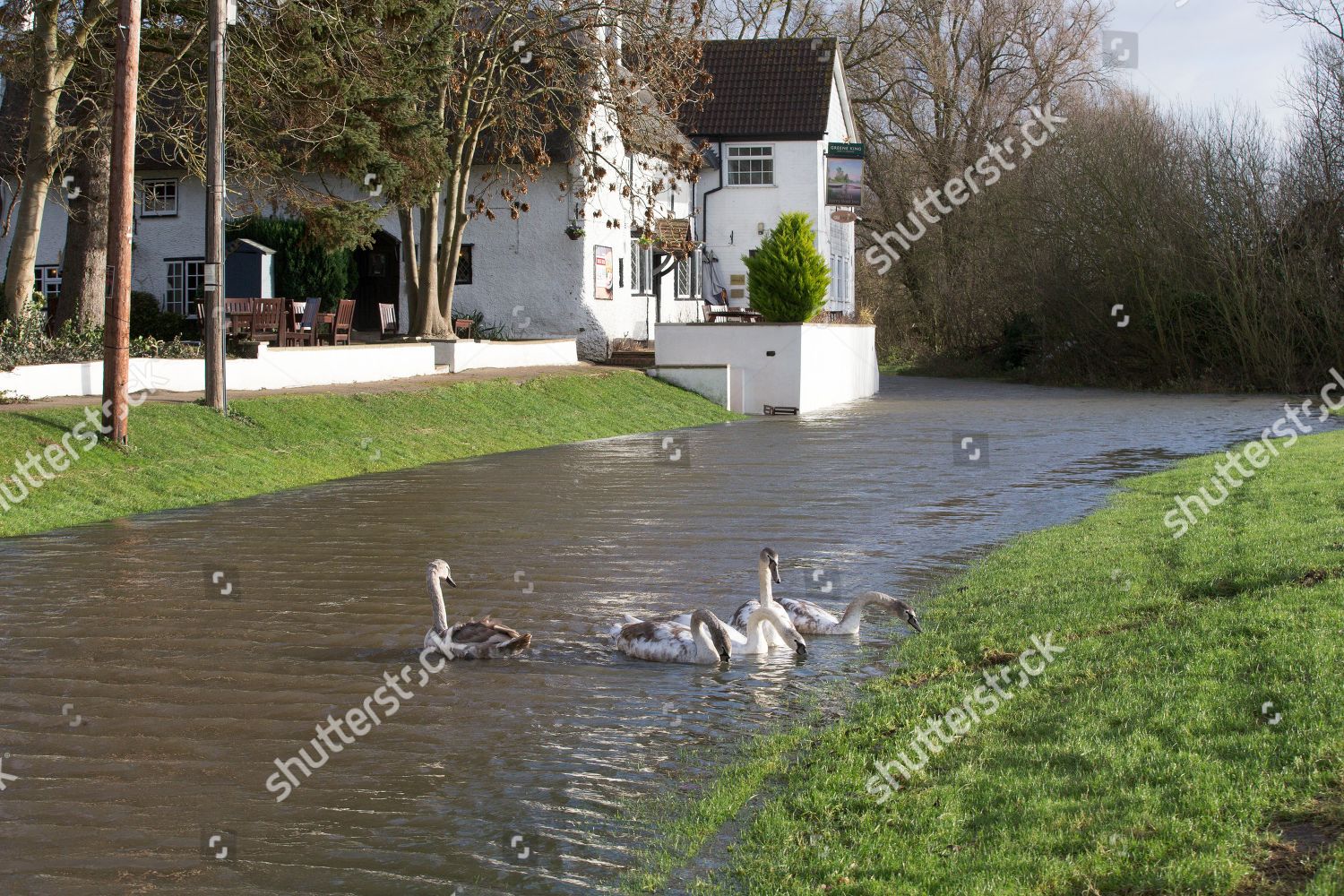 Old Ferry Boat Inn Holywell Cambs Editorial Stock Photo - Stock Image ...