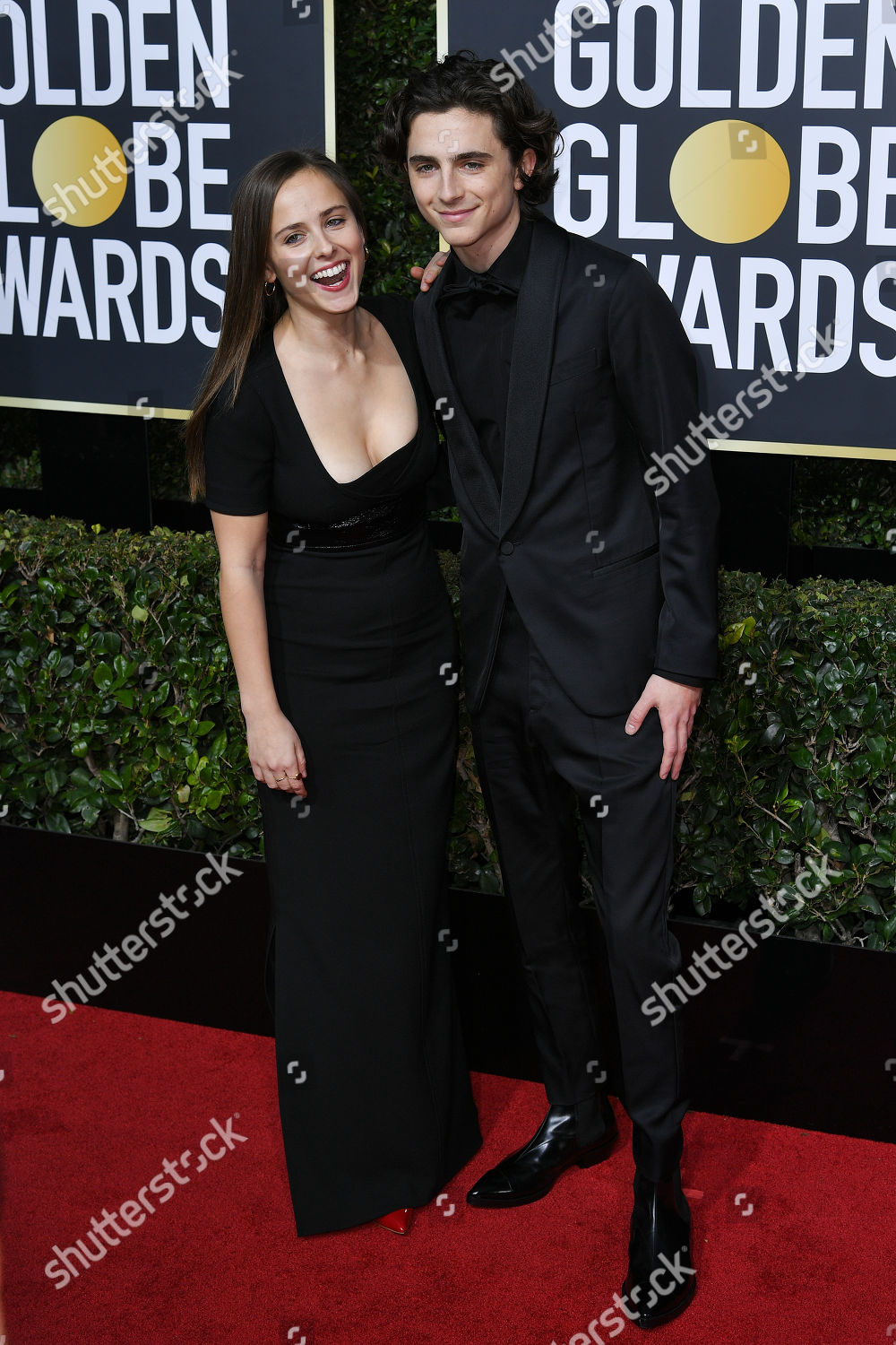 Timothee Chalamet Sister Pauline Chalamet Editorial Stock Photo - Stock ...