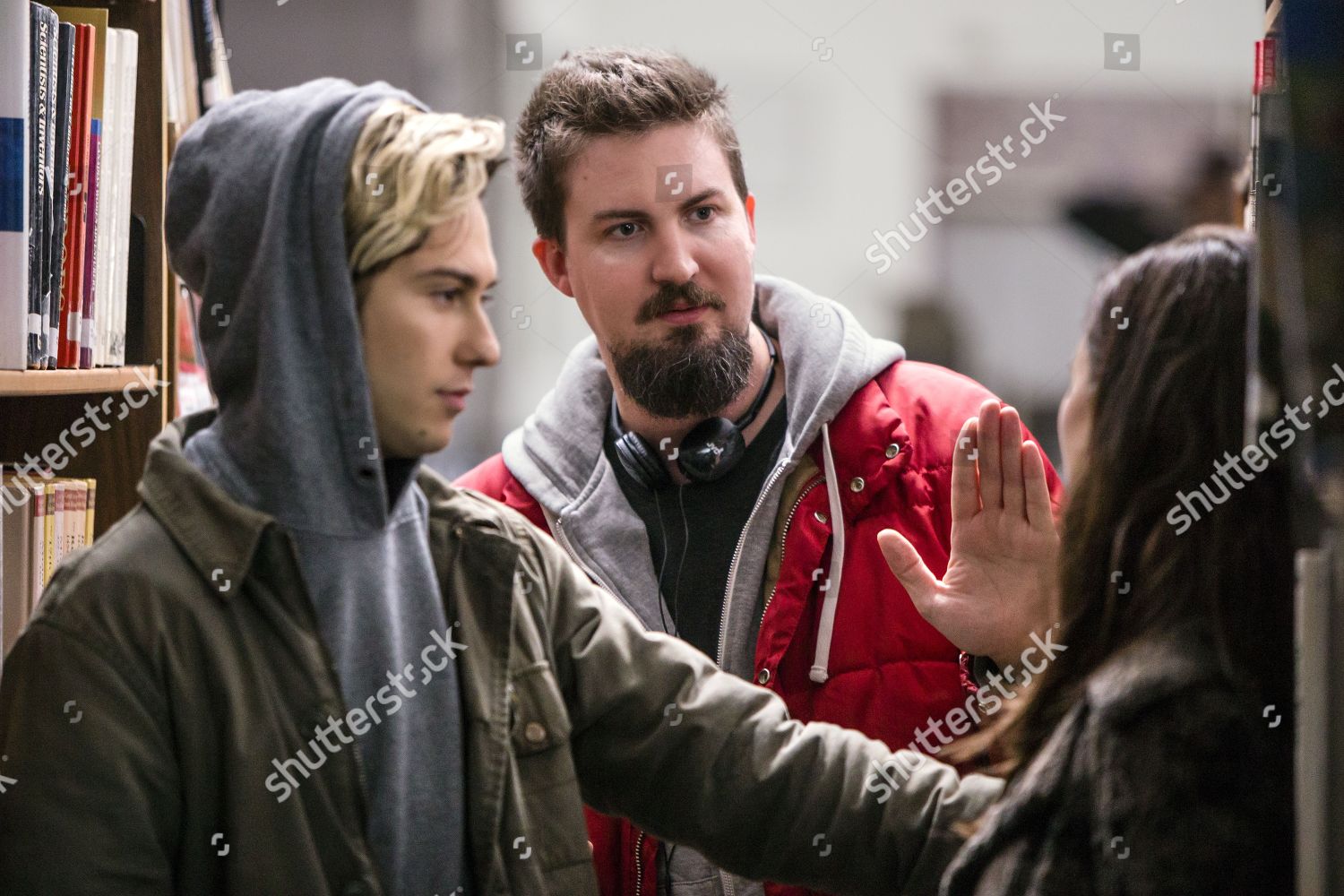 Nat Wolff Adam Wingard Sarah Margaret Editorial Stock Photo - Stock ...