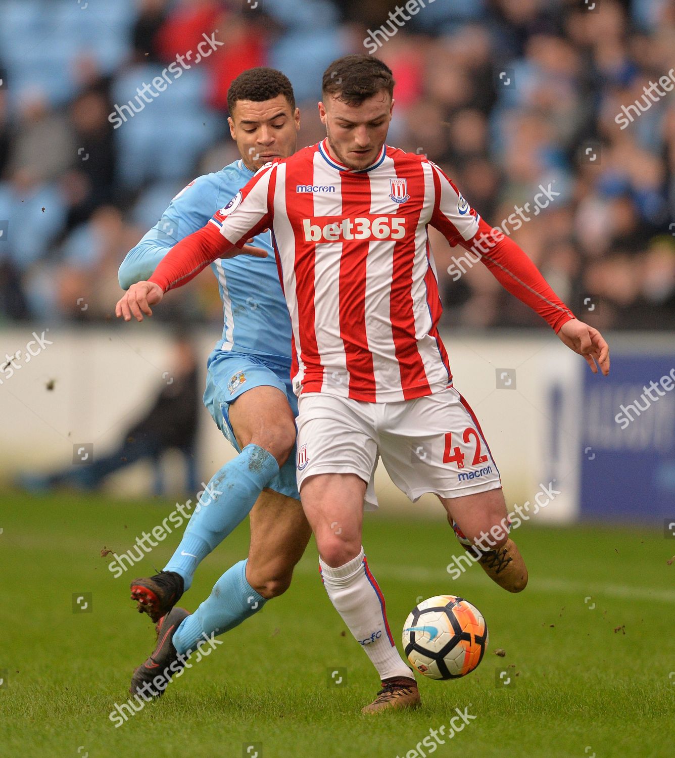 Maxime Biamou Coventry City Tom Edwards Editorial Stock Photo - Stock ...