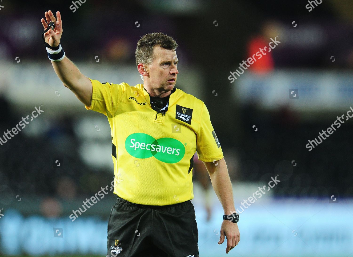 Ospreys Vs Cardiff Blues Referee Nigel Editorial Stock Photo - Stock ...
