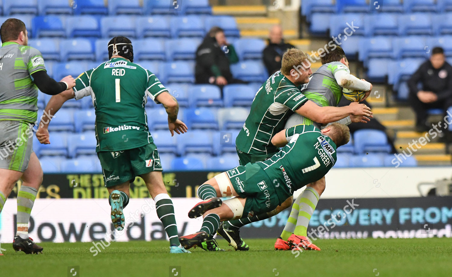 Franco Van Der Merwe London Irish Editorial Stock Photo - Stock Image ...