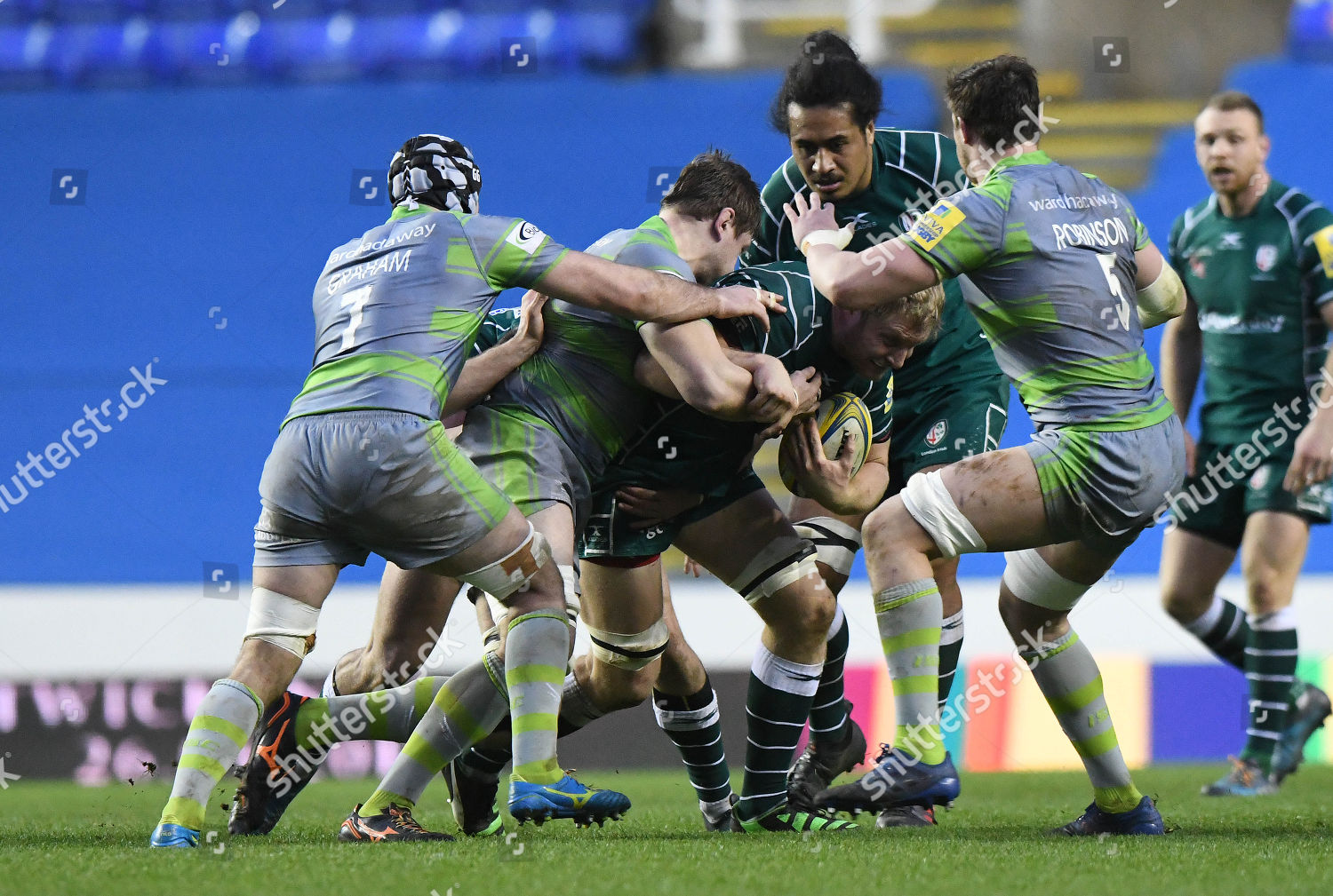 Franco Van Der Merwe London Irish Editorial Stock Photo - Stock Image ...