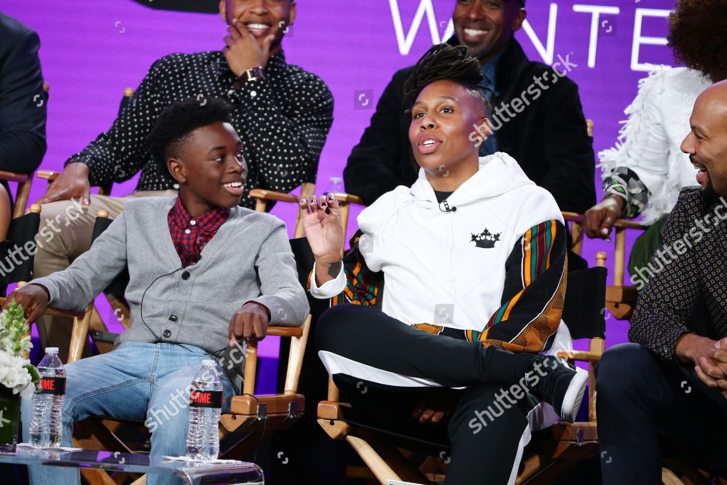 Alex R Hibbert Lena Waithe Creatorexecutive Editorial Stock Photo ...