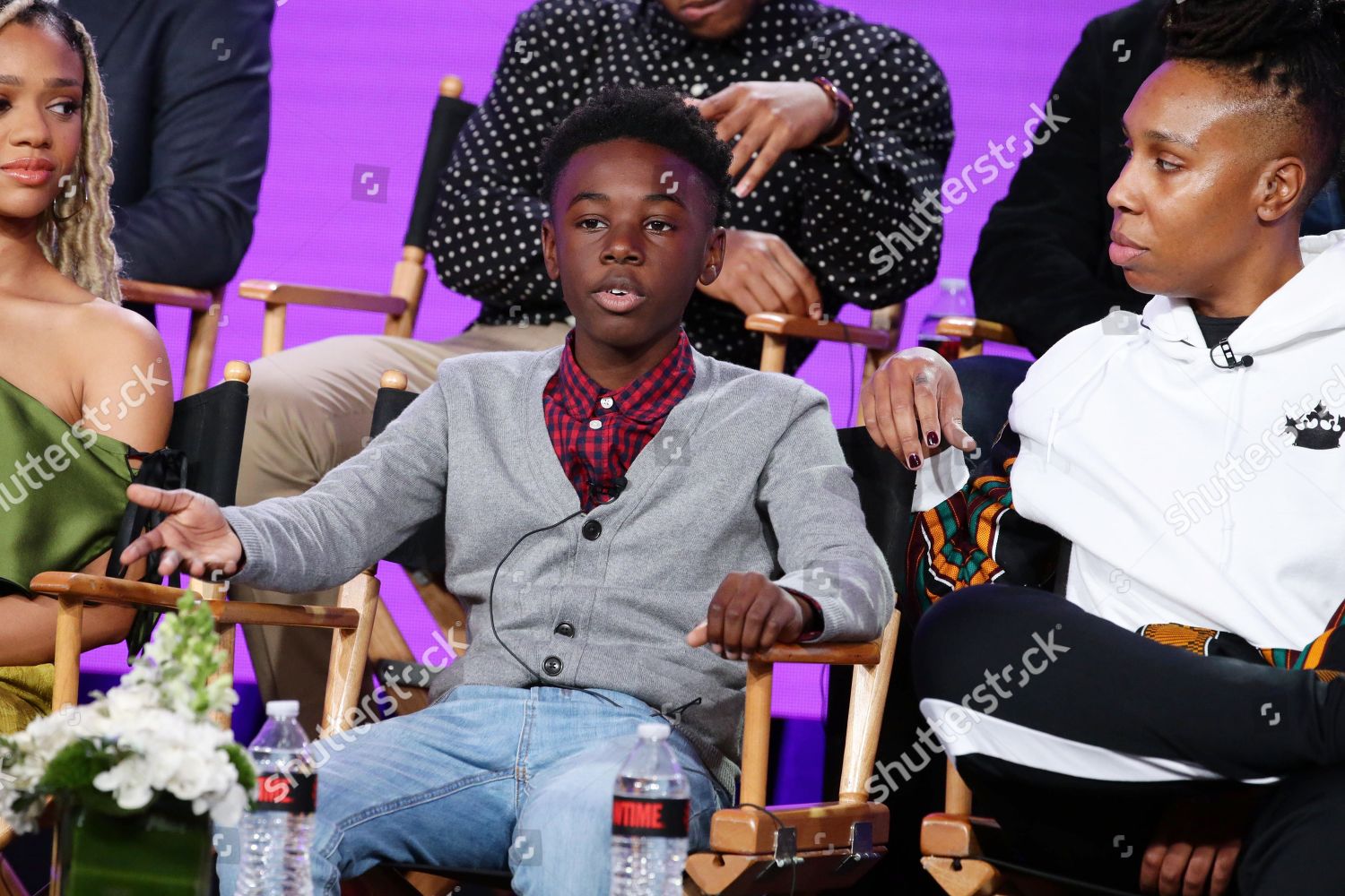 Alex R Hibbert Lena Waithe Creatorexecutive Editorial Stock Photo ...