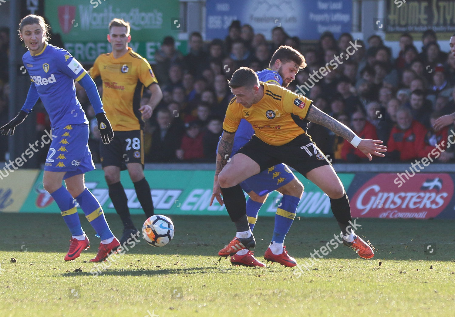 Scot Bennett Newport County Wins Ball Editorial Stock Photo - Stock ...