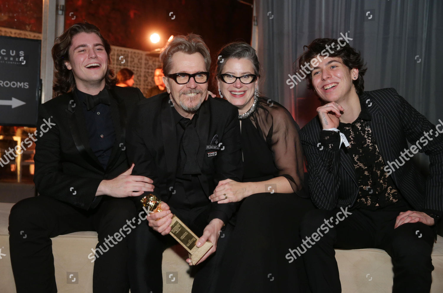 Gulliver Flynn Oldman Gary Oldman Gisele Editorial Stock Photo - Stock ...
