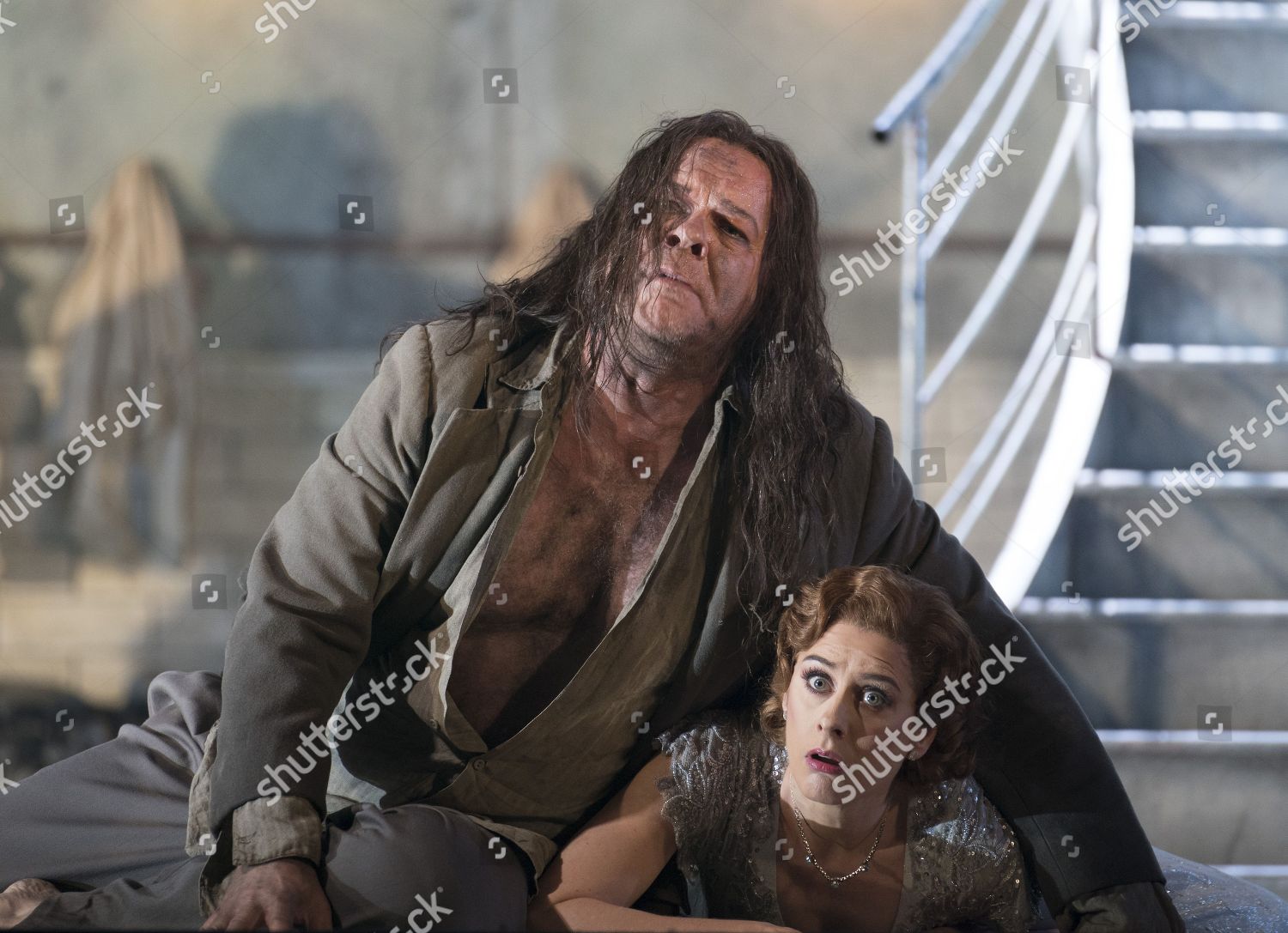 Michael Volle Jokanaan Malin Bystrom Salome Editorial Stock Photo ...