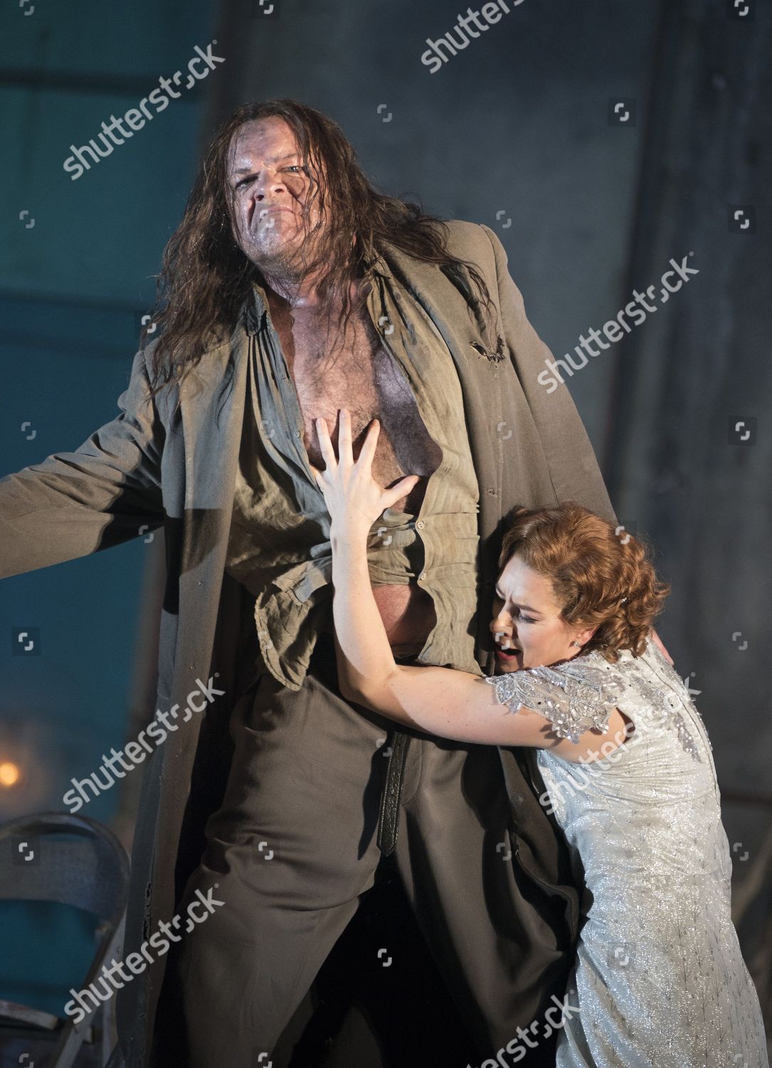 Michael Volle Jokanaan Malin Bystrom Salome Editorial Stock Photo ...