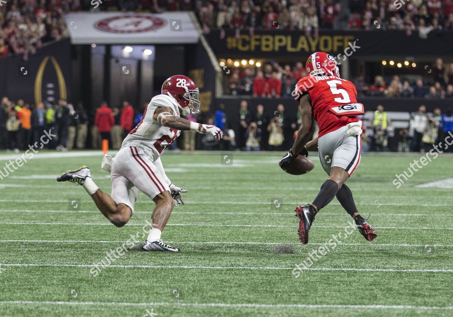 Georgia Wide Receiver Terry Godwin 5 Editorial Stock Photo - Stock ...