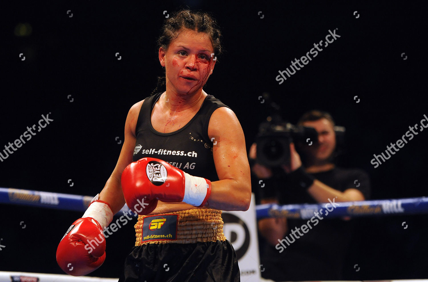 Katie Taylor V Viviane Obenauf Matchroom Editorial Stock Photo - Stock ...