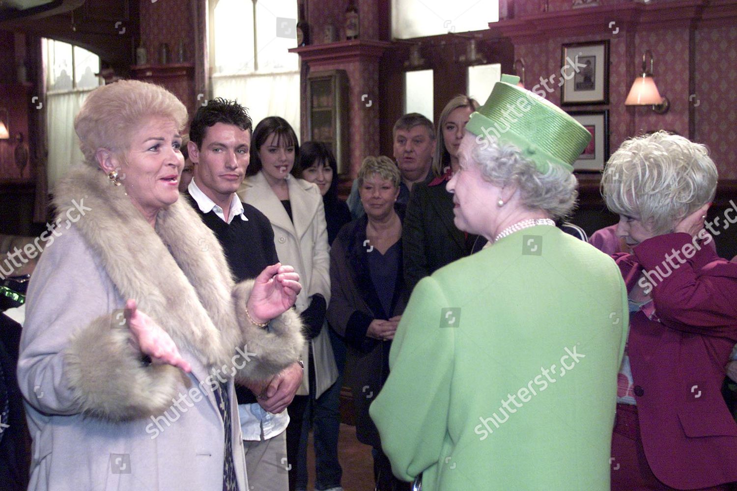 Queen Meets Pam St Clement Pat Editorial Stock Photo - Stock Image ...