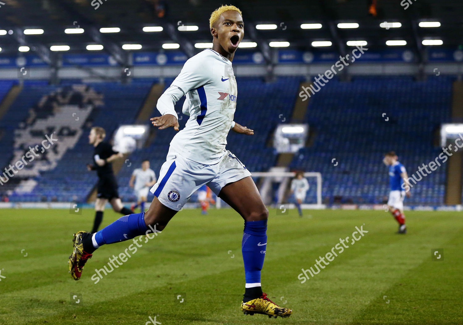 Charly Musonda Chelsea Celebrates Scoring Opening Editorial Stock Photo ...